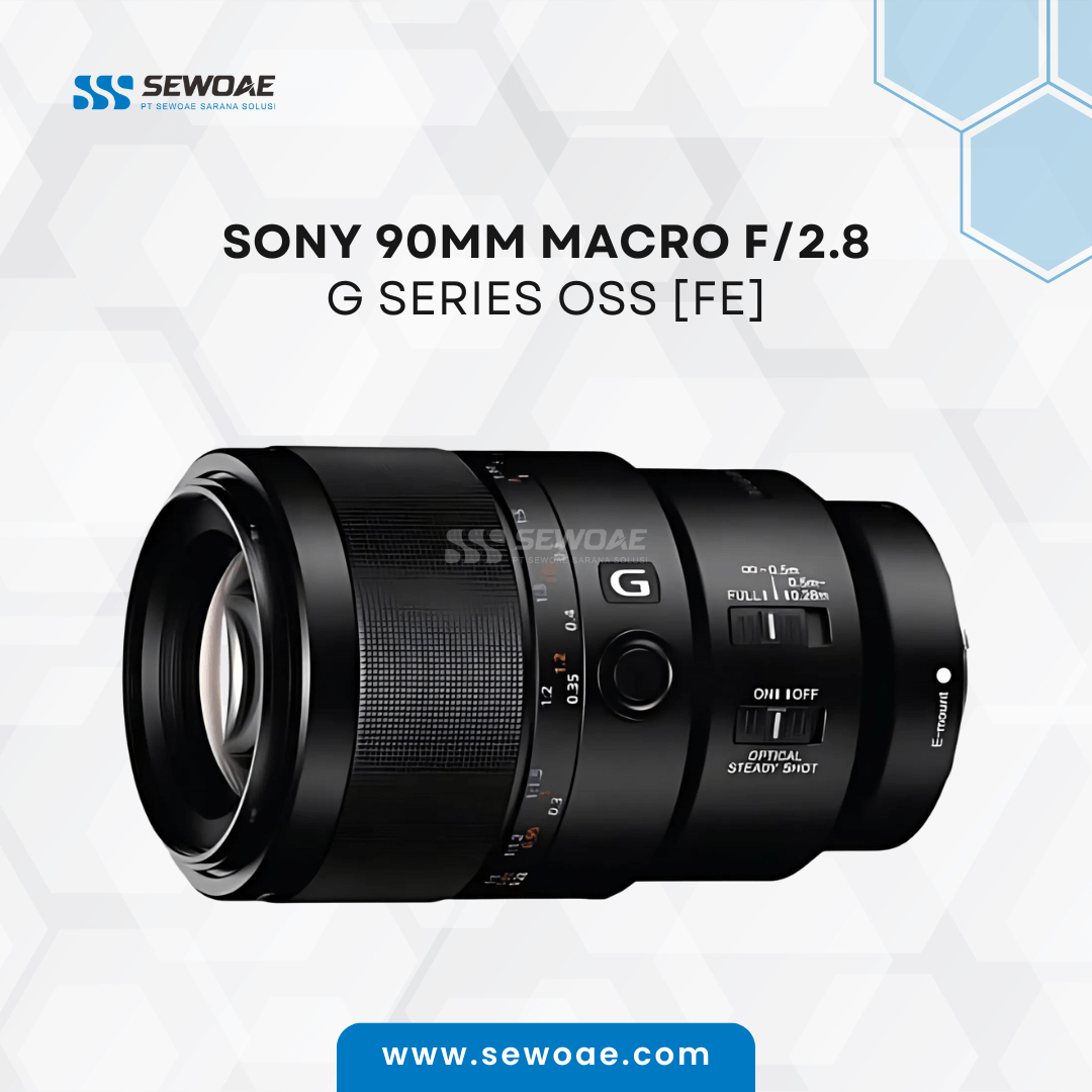 Sewa Lensa Sony 90mm macro F/2.8 G Series OSS [FE] | SEWOAE
